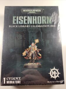 games workshop warhammer 40k: inquisitor gregor eisenhorn (limited edition)