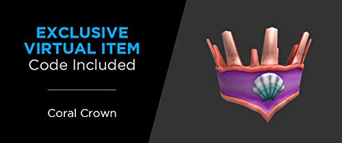 Roblox Celebrity Collection - Neverland Lagoon: Crown Collector + Royale High School: Enchantress Two Figure Bundle [Includes 2 Exclusive Virtual Items]