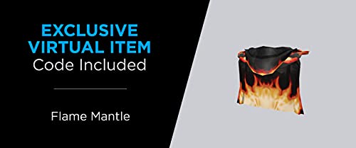 Roblox Action Collection - Archmage Arms Dealer + Flame Guard General Two Figure Bundle [Includes 2 Exclusive Virtual Items]