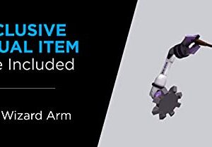 Roblox Action Collection - Archmage Arms Dealer + Flame Guard General Two Figure Bundle [Includes 2 Exclusive Virtual Items]