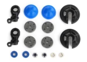 traxxas 8455 gtr shock rebuild kit, black