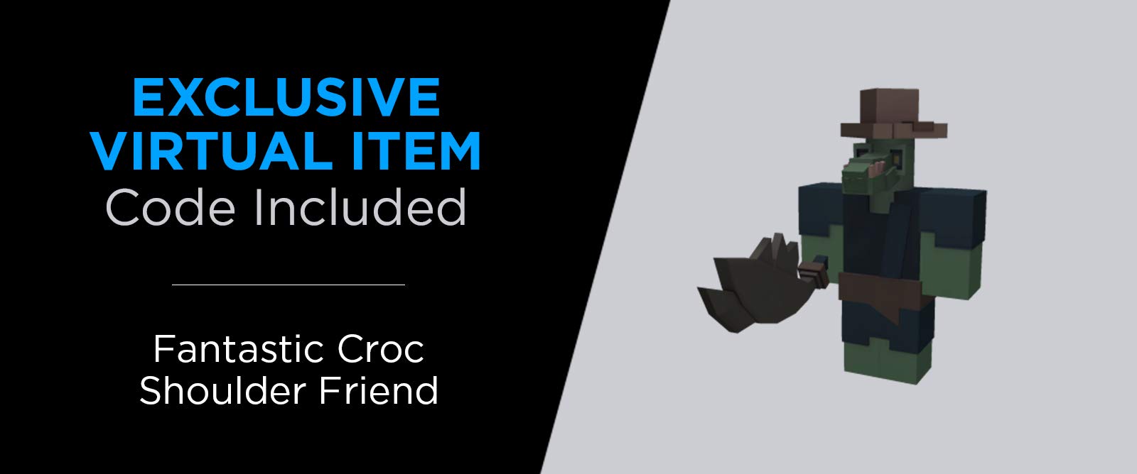 Roblox Action Collection - Monster Islands: Malgorok'Zyth + Fantastic Frontier: Croc Two Figure Bundle [Includes 2 Exclusive Virtual Items]