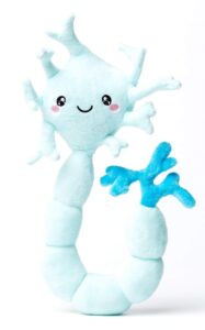 nerdbugs neuron (brain cell) plush - neuron my mind!