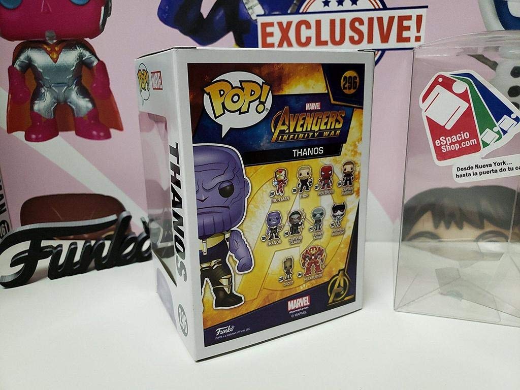 Funko Pop Avengers Infinity War Thanos Vinyl Bobblehead Variant Figure 296