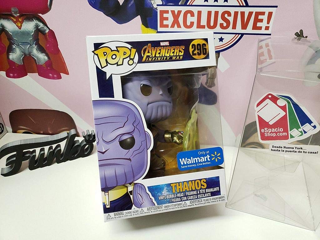 Funko Pop Avengers Infinity War Thanos Vinyl Bobblehead Variant Figure 296