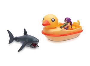 roblox celebrity collection - sharkbite: duck boat vehicle [includes exclusive virtual item]