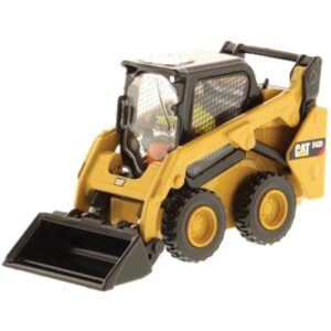 diecast masters 1/50 caterpillar 242d compact skid steer loader - high line series