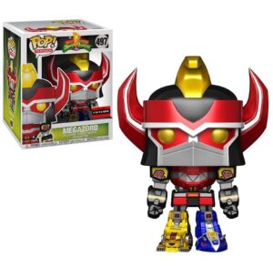 funko power rangers metallic megazord 6 inch pop vinyl figure (aaa anime exclusive)