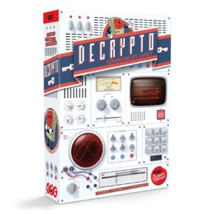 decrypto | deduction party game | #2 party game on boardgamegeek | great for teens and adults | ages 12+ | 3 to 8 players | 15 minutes