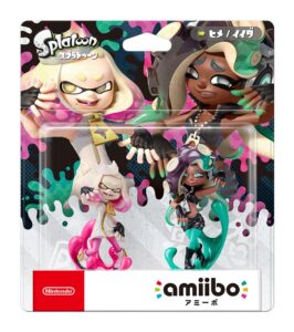 nintendo amiibo pearl & marina 2-pack set (splatoon series) japan ver.