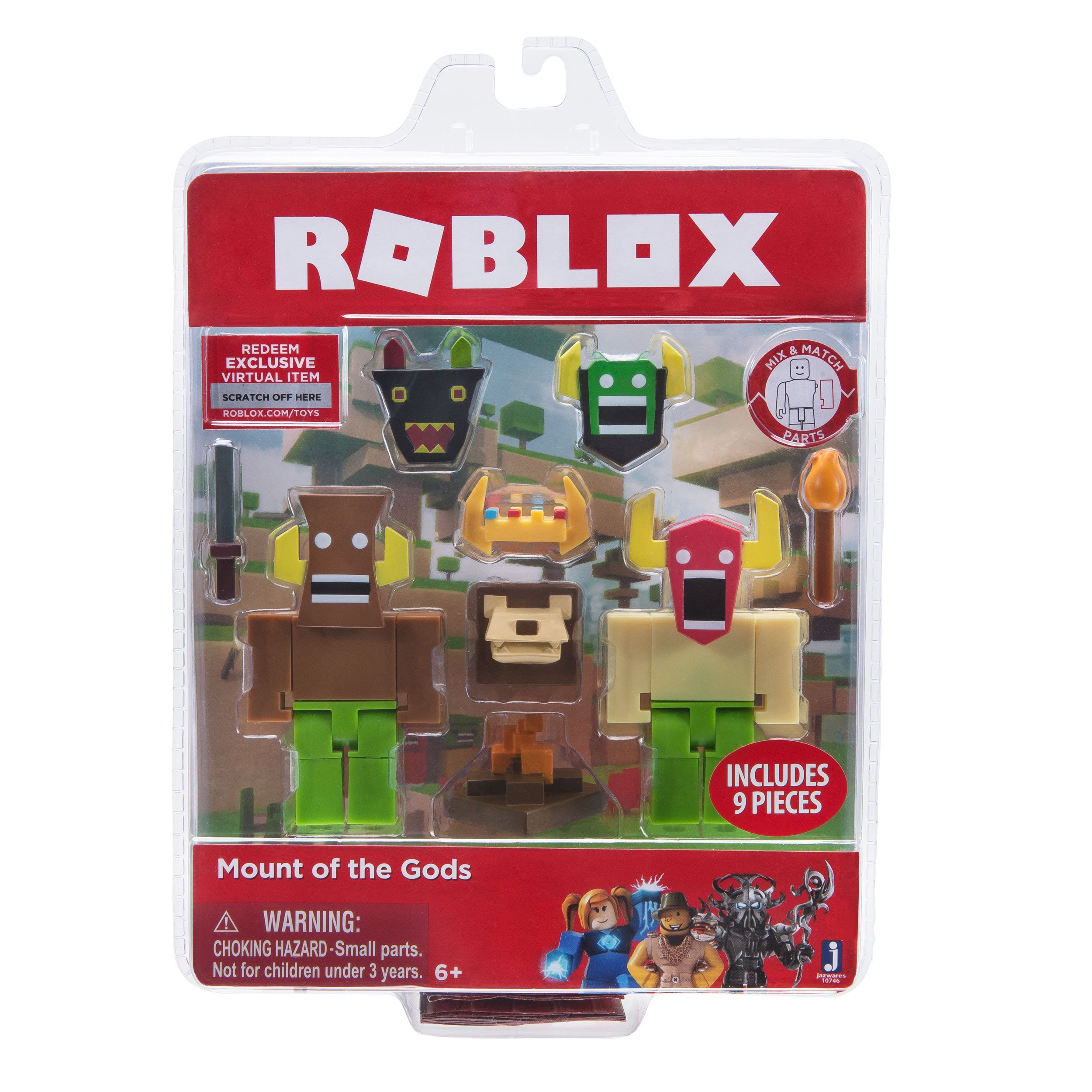 Roblox Action Collection - Mount of the Gods Game Pack [Includes Exclusive Virtual Item]