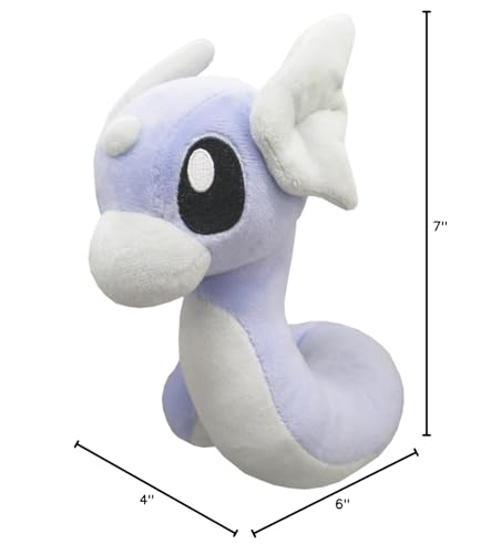 Sanei PP99 Pokemon All Star Collection Dratini Plush, 7"