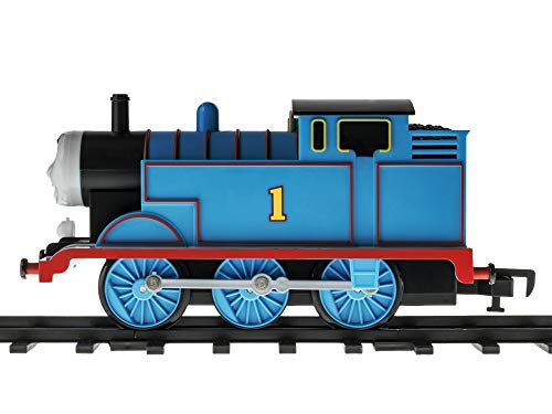 Lionel Battery-Operated Mattel Thomas & Friends Toy Train Set with Locomotive, Train Cars, Track & Remote with Authentic Train Sounds, & Moving Eyes for Kids 4+