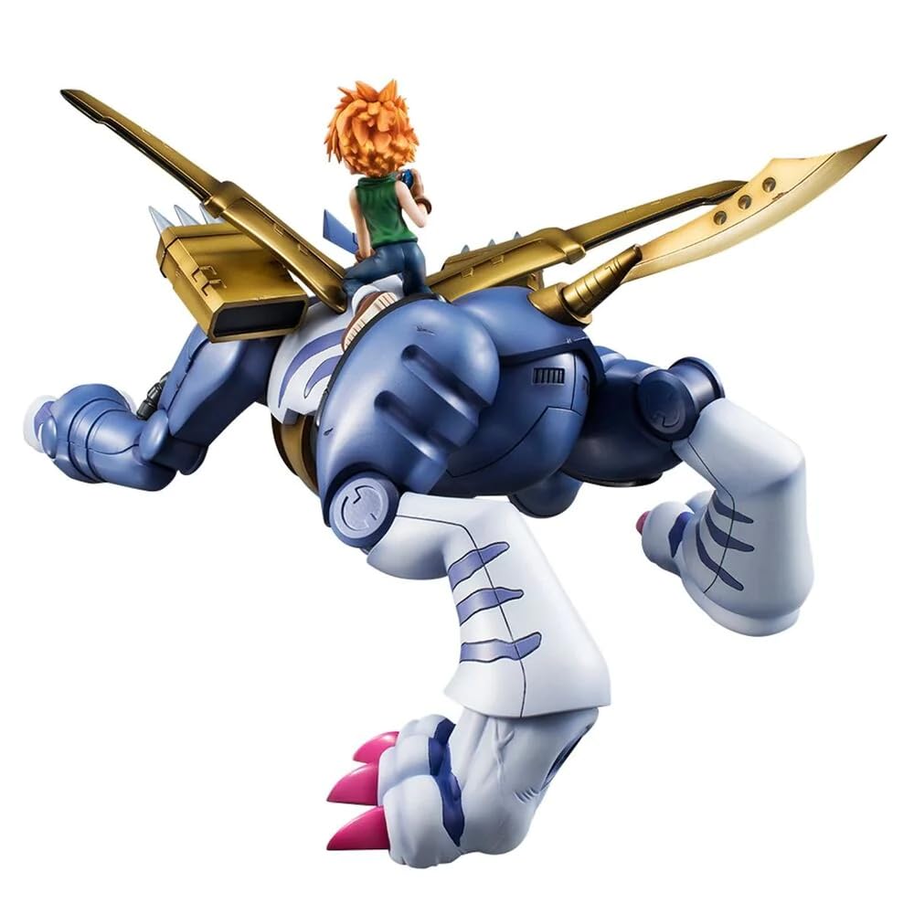 Digimon Adventures: Metal Garurumon & Yamato Gem Series PVC Statue