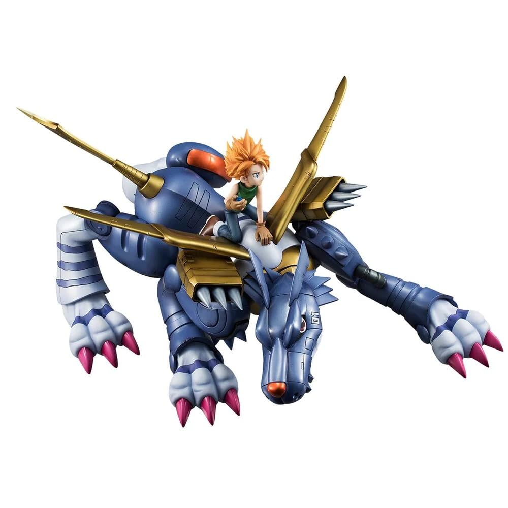 Digimon Adventures: Metal Garurumon & Yamato Gem Series PVC Statue