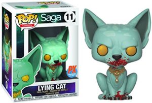 pop! vinyl: comics: saga: lying cat (battle damaged) (exc) (cc)