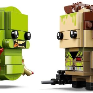 LEGO BrickHeadz Peter Venkman & Slimer 41622 Building Kit (228 Piece) (Amazon Exclusive)