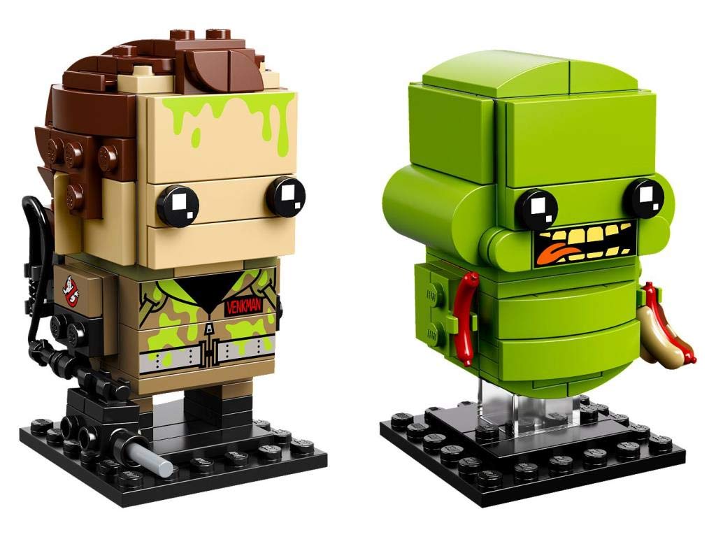 LEGO BrickHeadz Peter Venkman & Slimer 41622 Building Kit (228 Piece) (Amazon Exclusive)