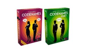 codenames bundle set with codenames and codenames duet by czech games (2 items)