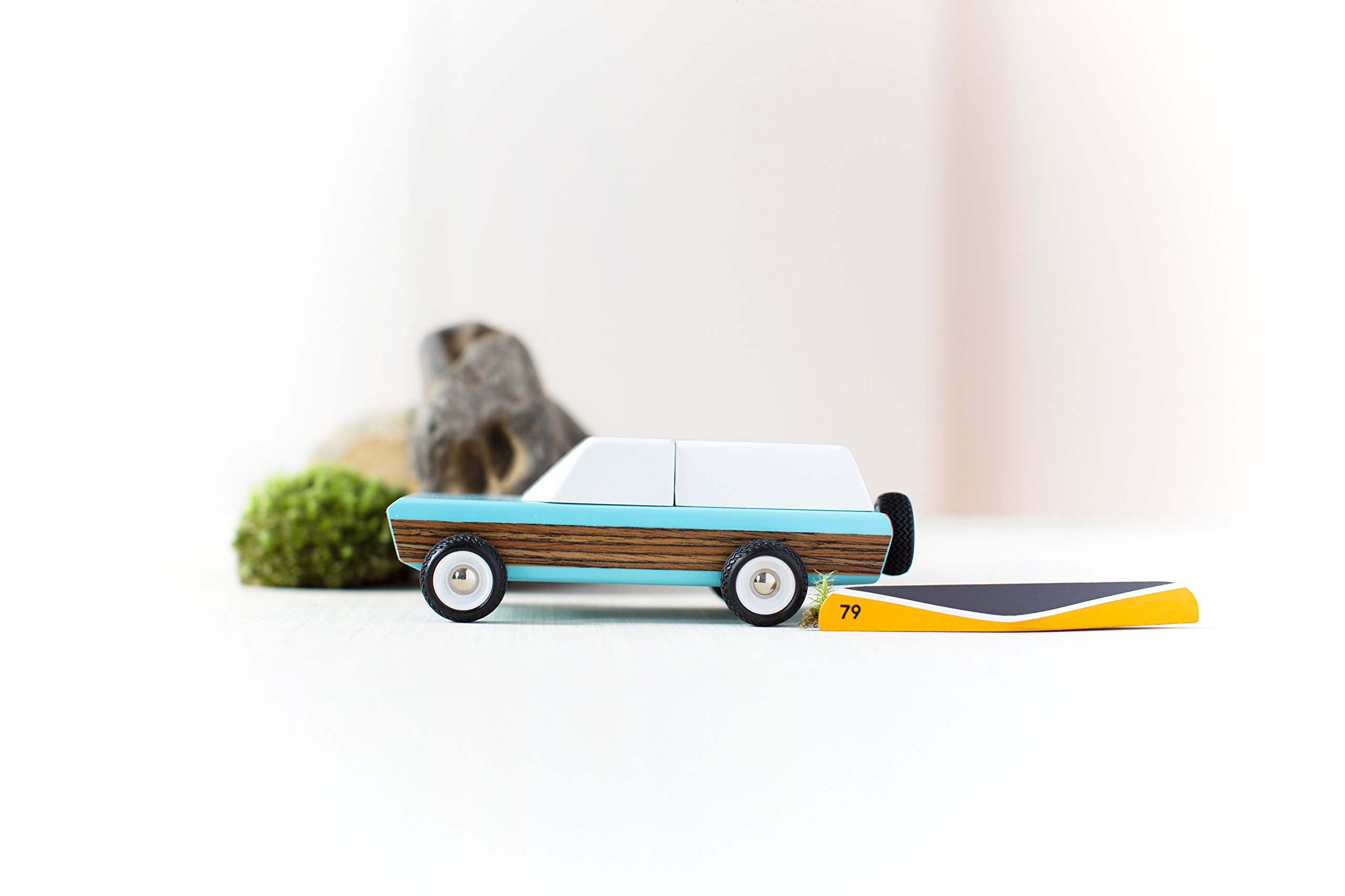 Candylab Toys - Americana Collection - Pioneer - Premium Handcrafted Wooden Car Toy