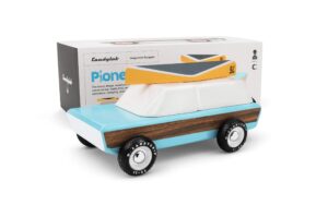 candylab toys - americana collection - pioneer - premium handcrafted wooden car toy