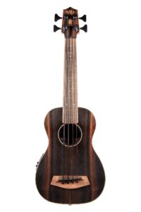 kala, 4-string ukulele, right, natural (ubass-eby-fs)