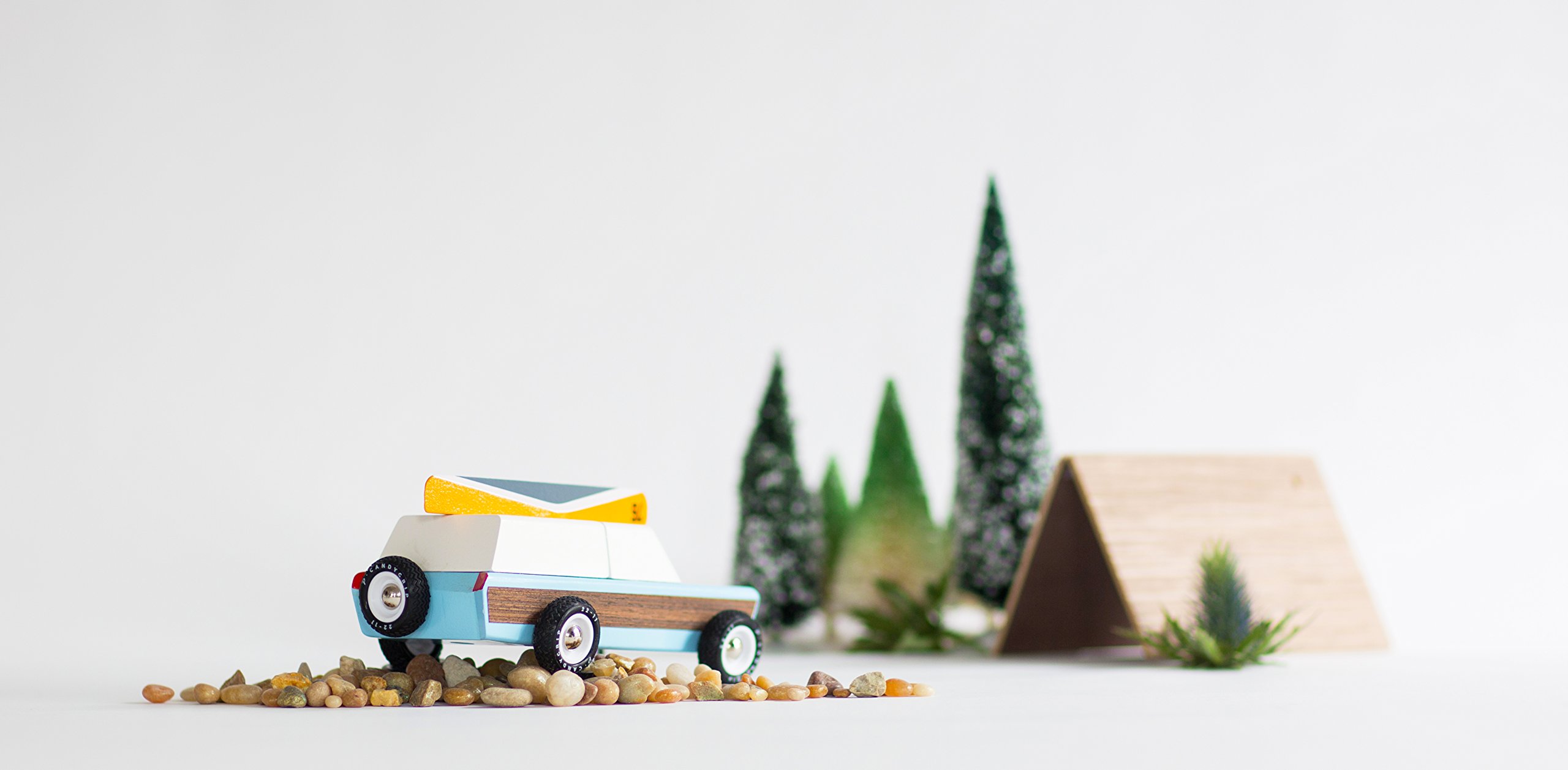 Candylab Toys - Americana Collection - Pioneer - Premium Handcrafted Wooden Car Toy