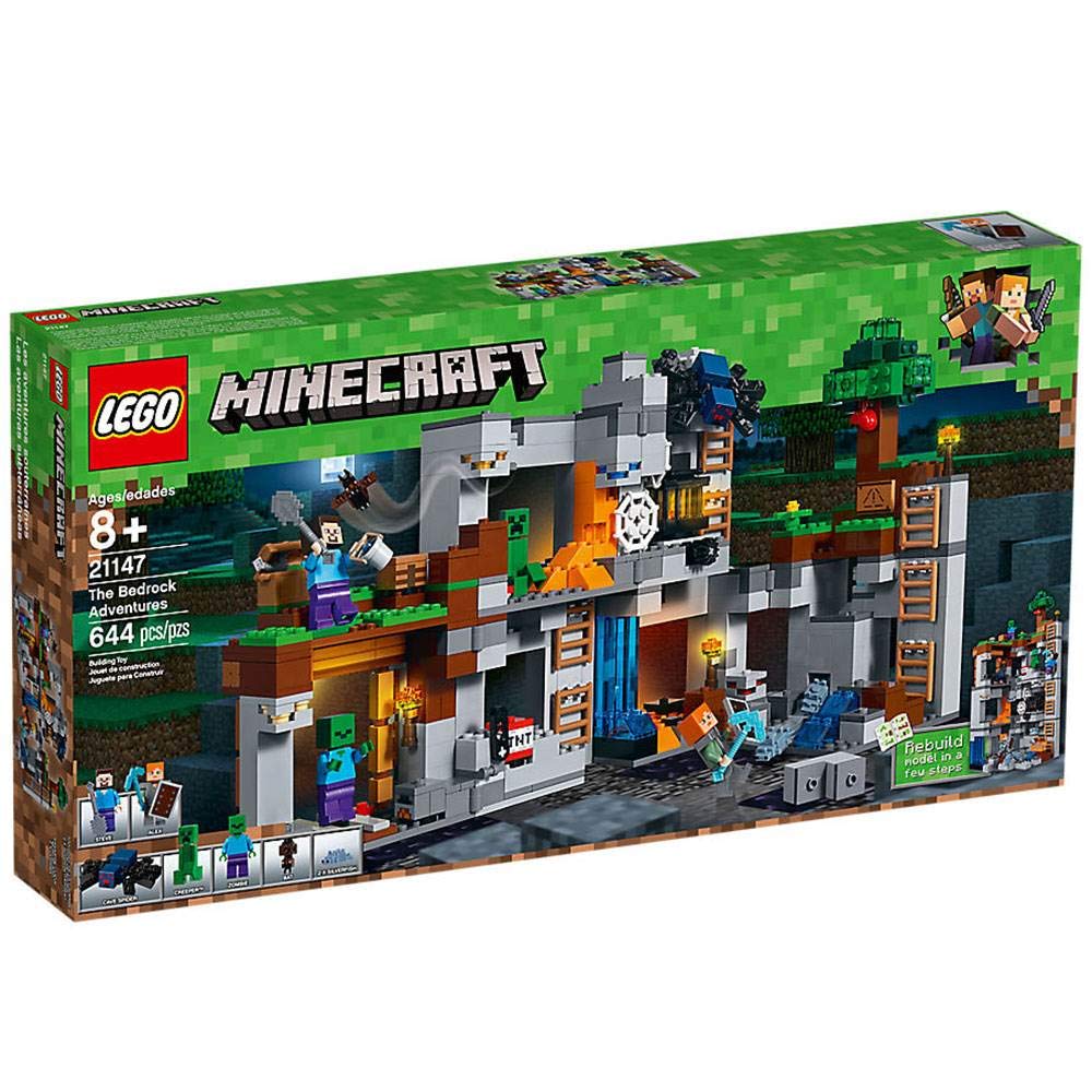 LEGO Minecraft The Bedrock Adventures 21147 Building Kit (644 Pieces)