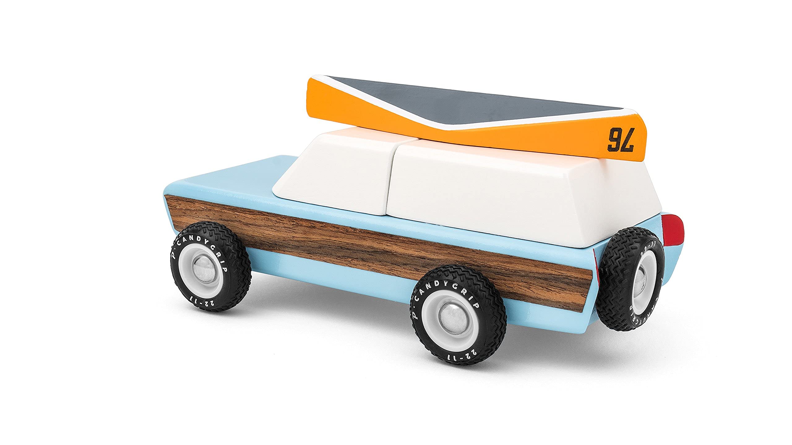 Candylab Toys - Americana Collection - Pioneer - Premium Handcrafted Wooden Car Toy