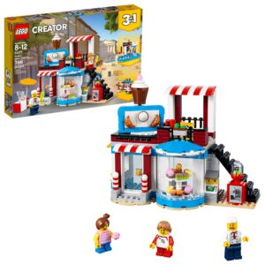 lego creator 3in1 modular sweet surprises 31077 building kit (396 pieces)