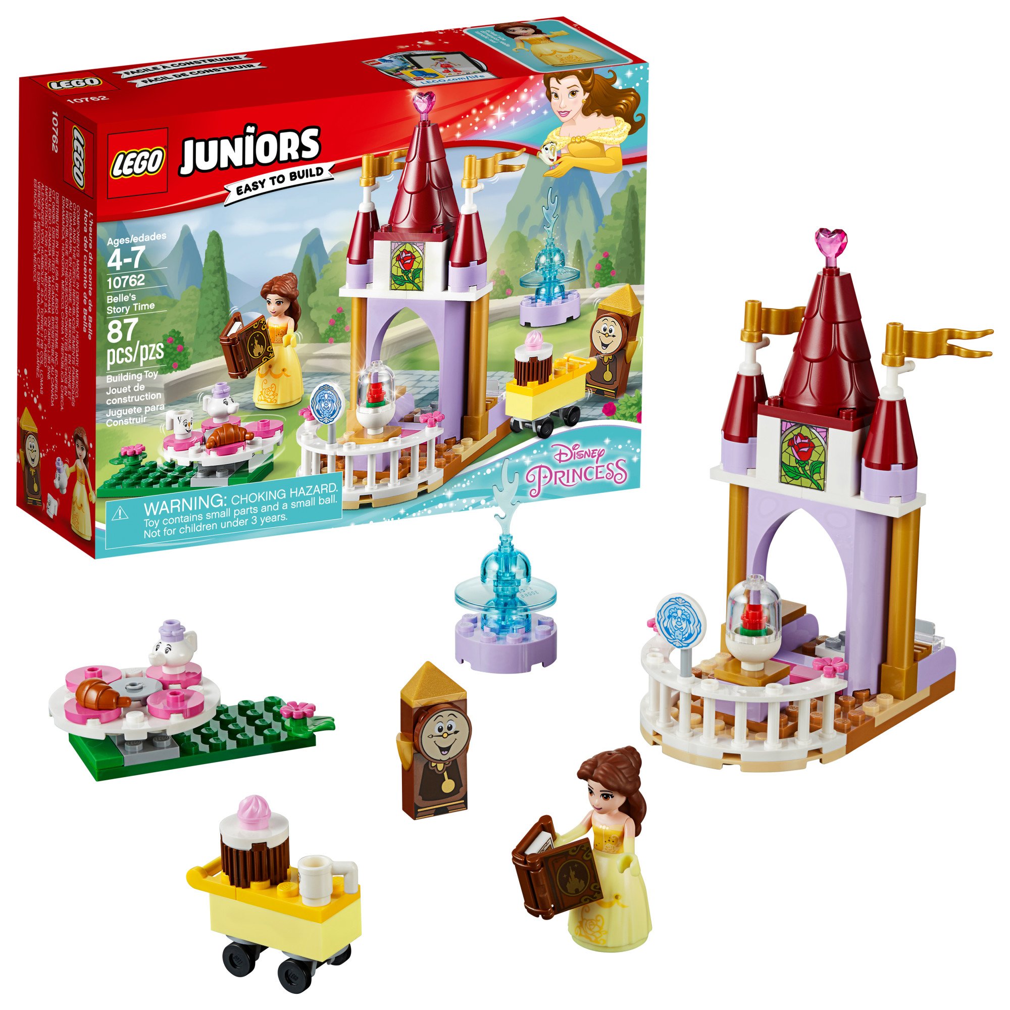 LEGO Juniors Belle’s Story Time 10762 Building Kit (87 Piece)