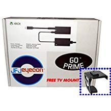 xbox kinect adapter for xbox one s, xbox one x, and windows 10 pc with free tv mount (generic, new with go prime seal)