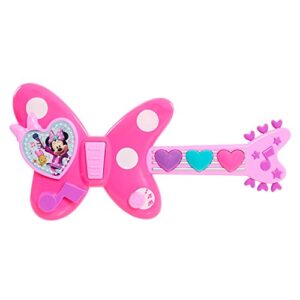 minnie bow-tique rockin' guitar, officially licensed kids toys for ages 3 up by just play