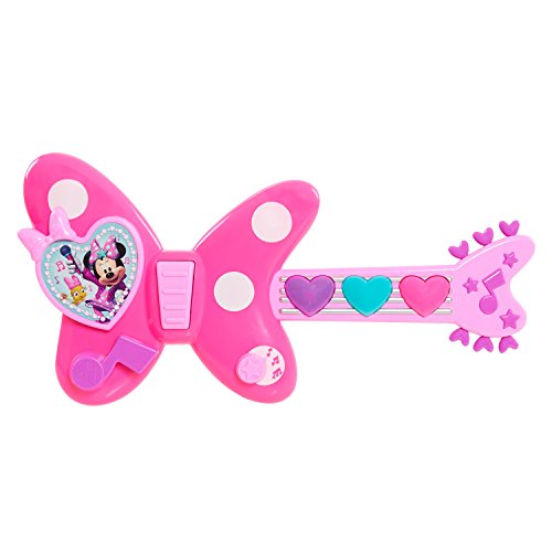 Minnie Bow-Tique Rockin' Guitar, Officially Licensed Kids Toys for Ages 3 Up by Just Play