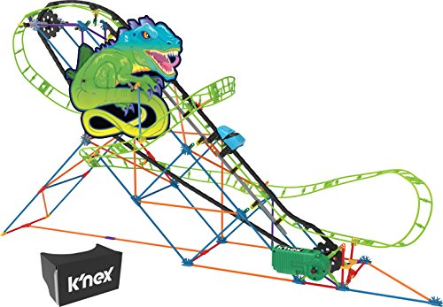 K'NEX Thrill Rides – Twisted Lizard Roller Coaster Building Set – 403 Piece – Ages 9+ Building Set (Amazon Exclusive)