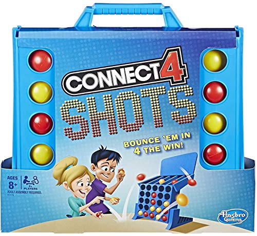 Hasbro Gaming Connect 4 Shots Board Game Activity for Kids Ages 8+, Active Games for Kids, Family Games for 2 Players, Kids Games, Kids Gifts