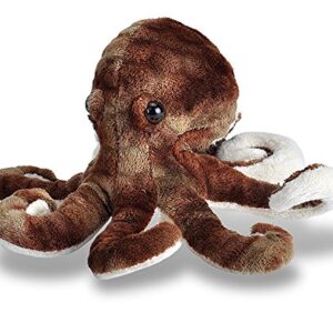 Wild Republic Octopus Plush, Stuffed Animal, Plush Toy, Gifts for Kids, Sea Critters, 8"