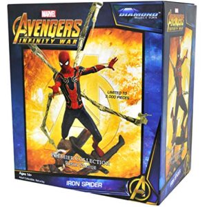 Diamond Select Toys Marvel Premier Collection: Avengers Infinity War Spider-Man Resin Statue