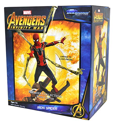 Diamond Select Toys Marvel Premier Collection: Avengers Infinity War Spider-Man Resin Statue