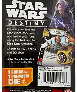 Star Wars Destiny TCG: Spirit Of Rebellion [Dice & Cards] - Booster Box (36 Booster Packs)