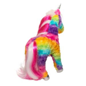 Douglas Joy Rainbow Princess Unicorn Plush Stuffed Animal