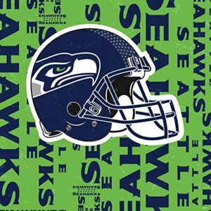 Skinit Decal Gaming Skin Compatible with PS4 Slim Bundle - Officially Licensed NFL Seattle Seahawks - Blast Green Design