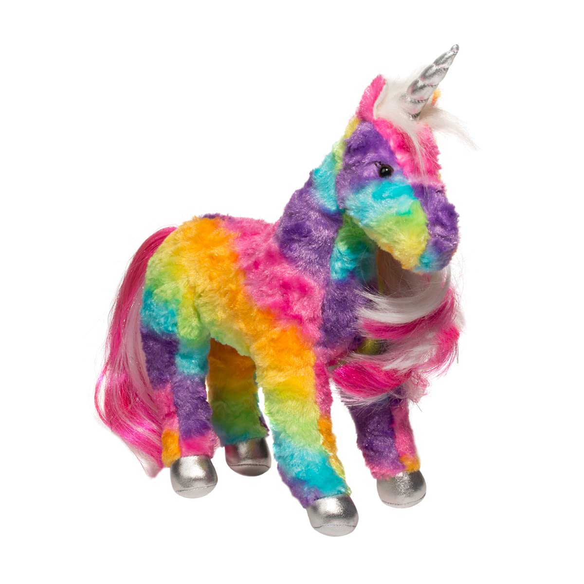 Douglas Joy Rainbow Princess Unicorn Plush Stuffed Animal