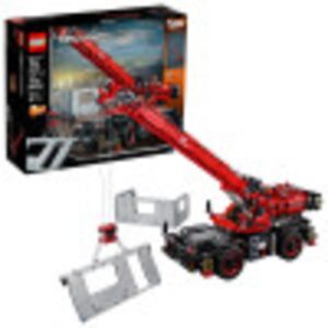 lego technic rough terrain crane 42082 building kit (4,057 pieces)