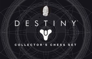 usaopoly destiny chess set | destiny 2 video game chess game | 32 custom sculpt collectable figure chess pieces and custom chess board