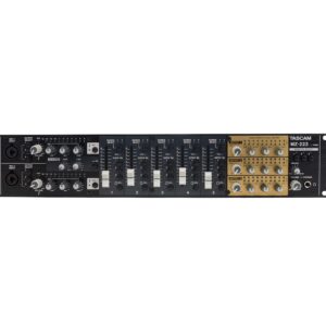 Tascam 7-Channel 3-Zone Rackmount Audio Mixer With Voice Priority (MZ-223)