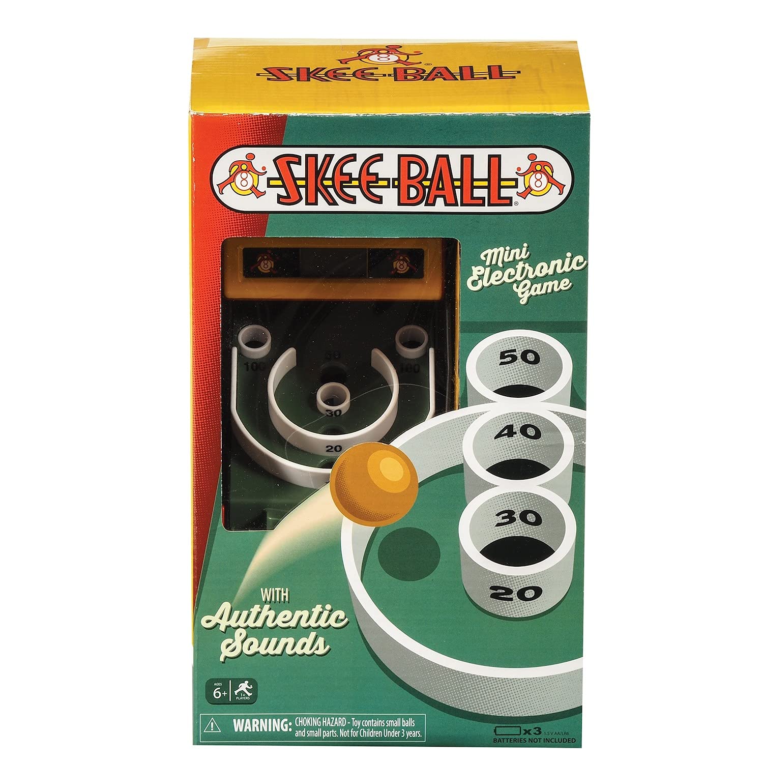 Basic Fun Skee Ball Mini Electronic Game