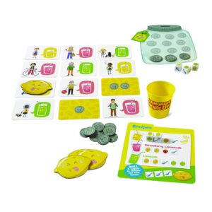 Peaceable Kingdom Lemonade Shake Up! - Cooperative Game for Kids