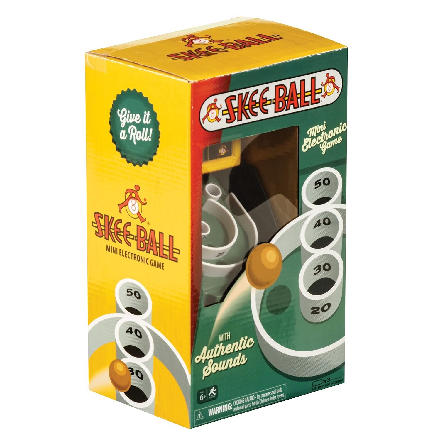 Basic Fun Skee Ball Mini Electronic Game