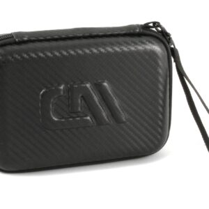 CASEMATIX Lavalier Mic Case Compatible with Kimafun 2.4g Wireless Microphone and Accessories - Includes Hard Case Only